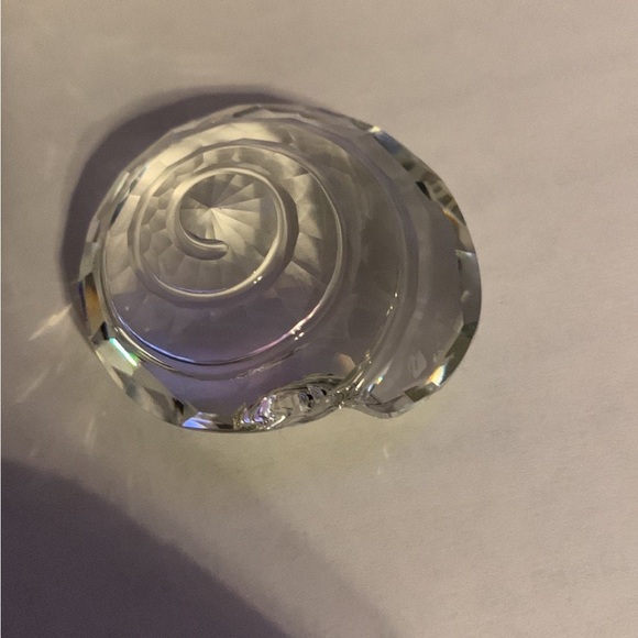 Swarovski | Accents | Swarovski Elegant Crystal Shell Paperweight ...